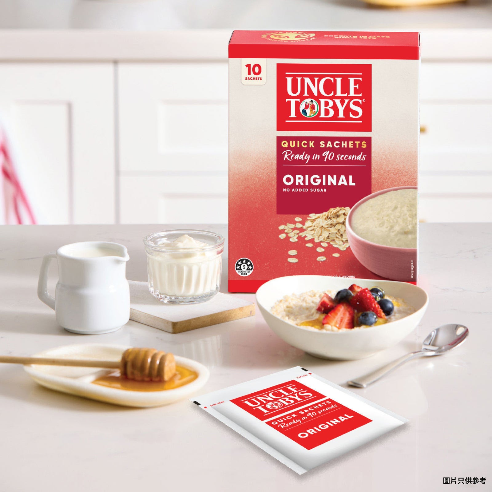 UNCLE TOBYS® 即食燕麥片 (原味)(10 x 34克) – NESTLÉ HK eShop